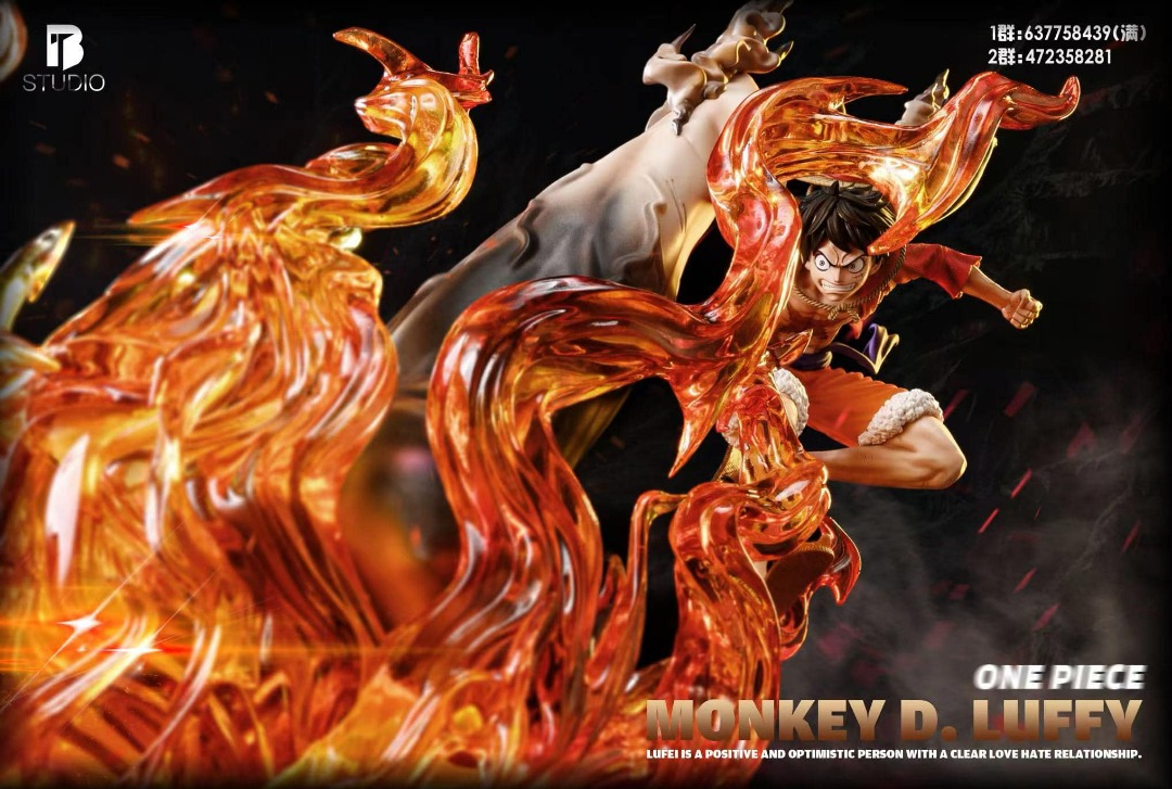 BT Studio - Luffy Red Rock, Hobbies & Toys, Toys & Games on Carousell