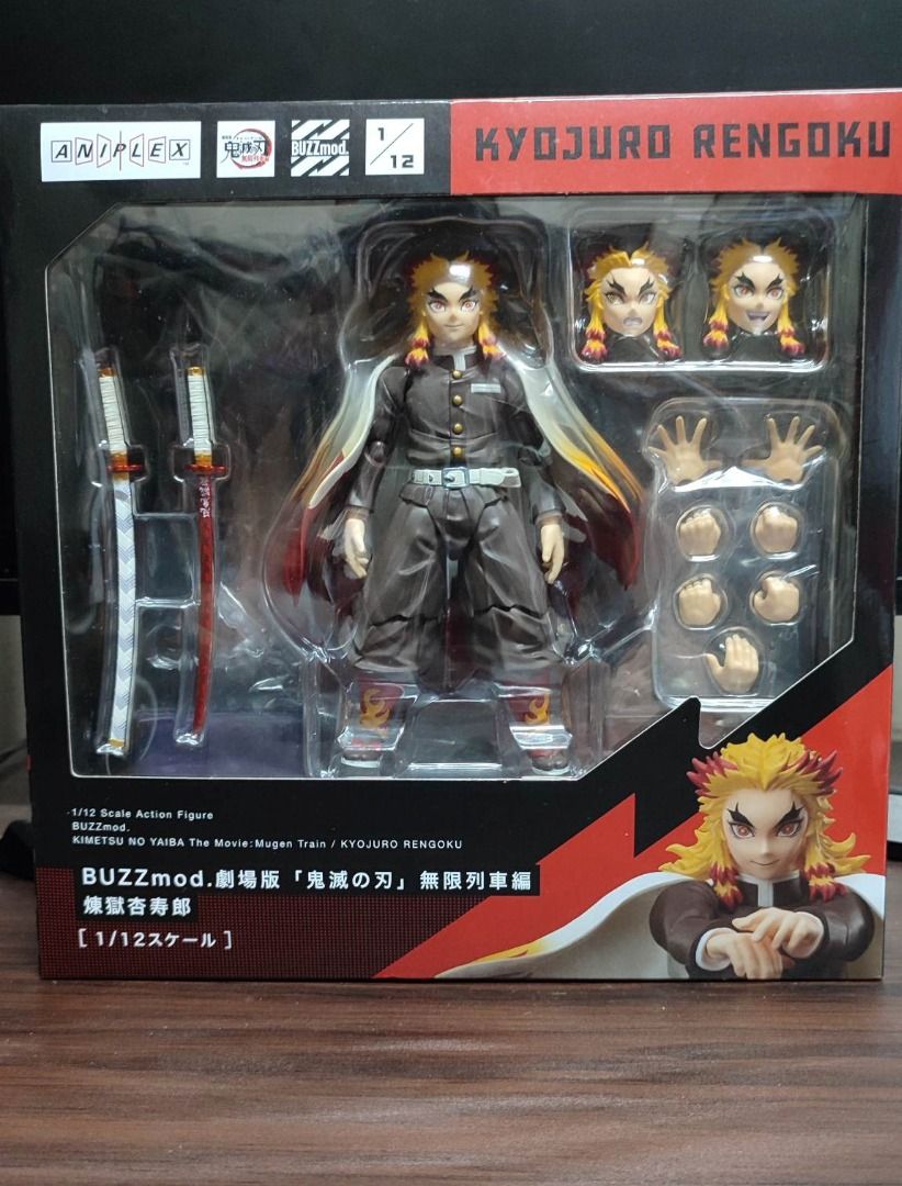 Buzzmod Rengoku Demon Slayer, Hobbies & Toys, Toys & Games on Carousell