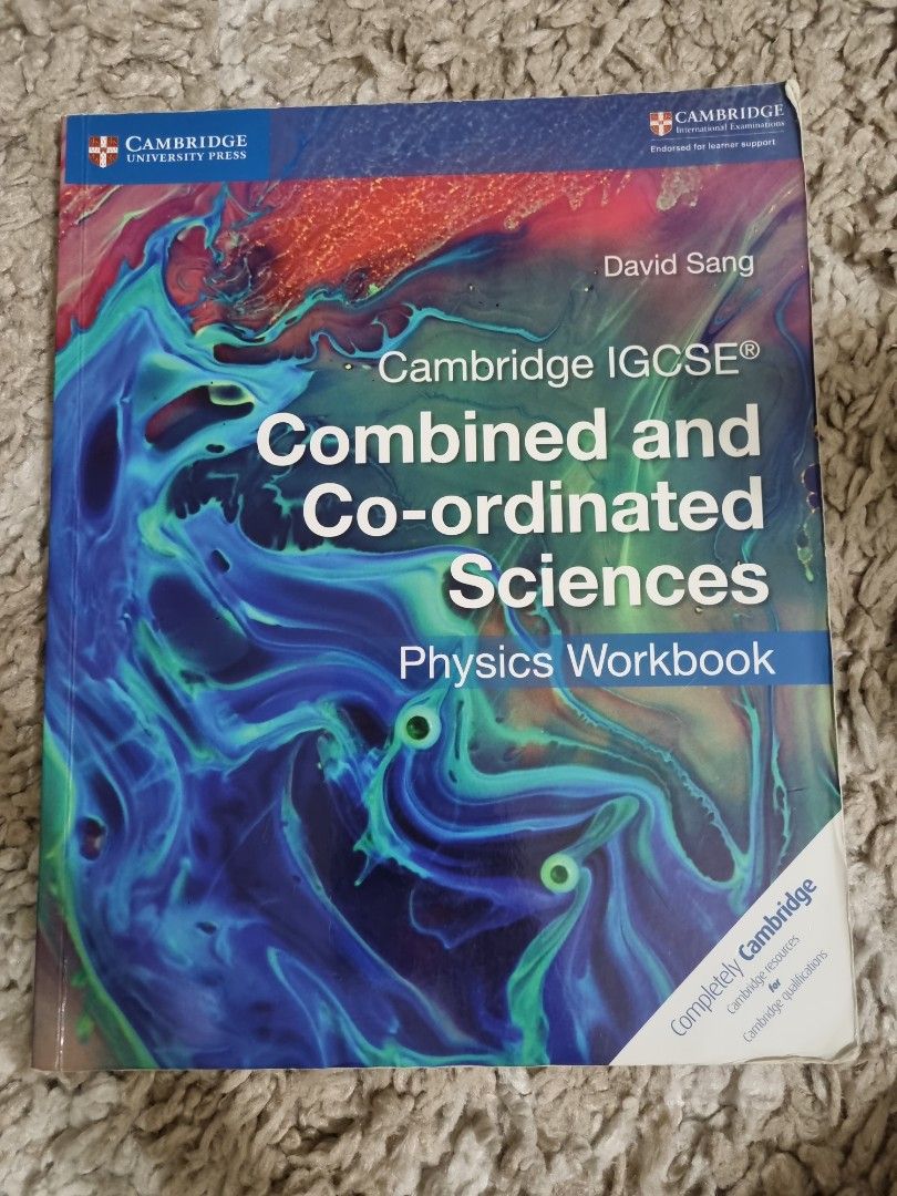 Cambridge Igcse Coordinated Sciences Workbook Physics Hobbies And Toys