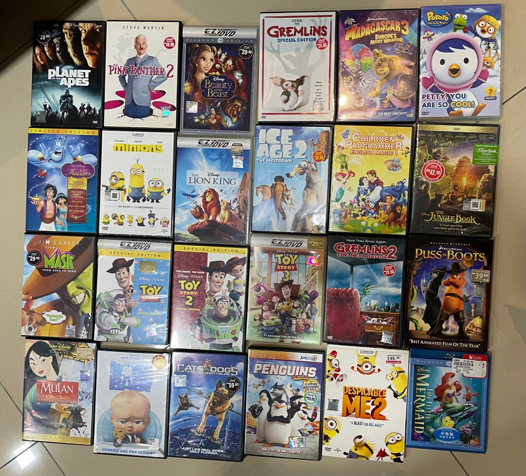 Cartoon Dvd, Hobbies & Toys, Music & Media, CDs & DVDs on Carousell