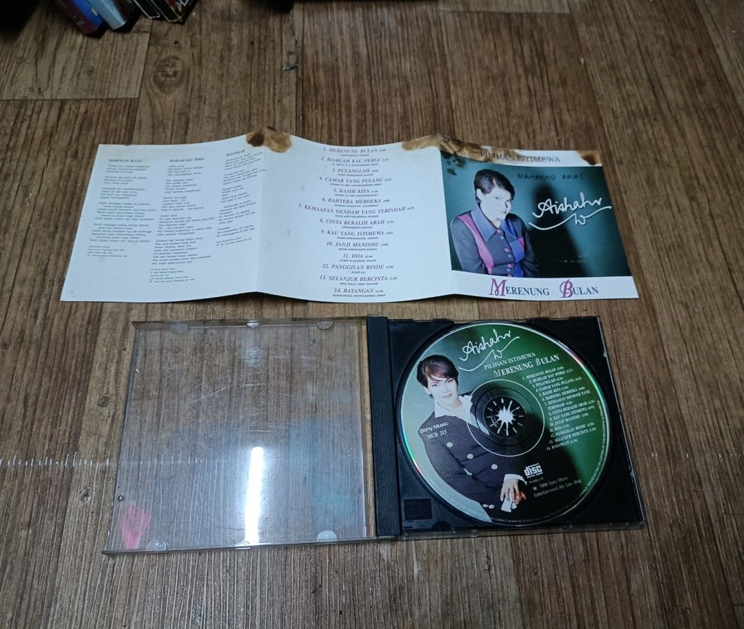 CD Aishah @ 1996 SONY MUSIC MALAYSIA SDN BHD.., Hobbies & Toys, Music ...