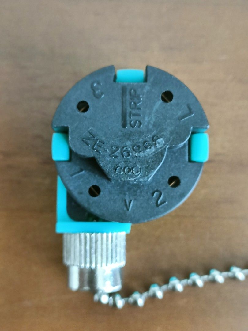 Ceiling Fan zing ear ZE-268S6 pull chain, Furniture & Home Living ...