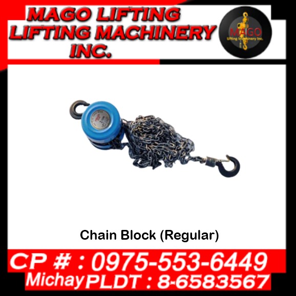 Chain Block (Regular) 1Tons x 3Meters, Commercial & Industrial ...