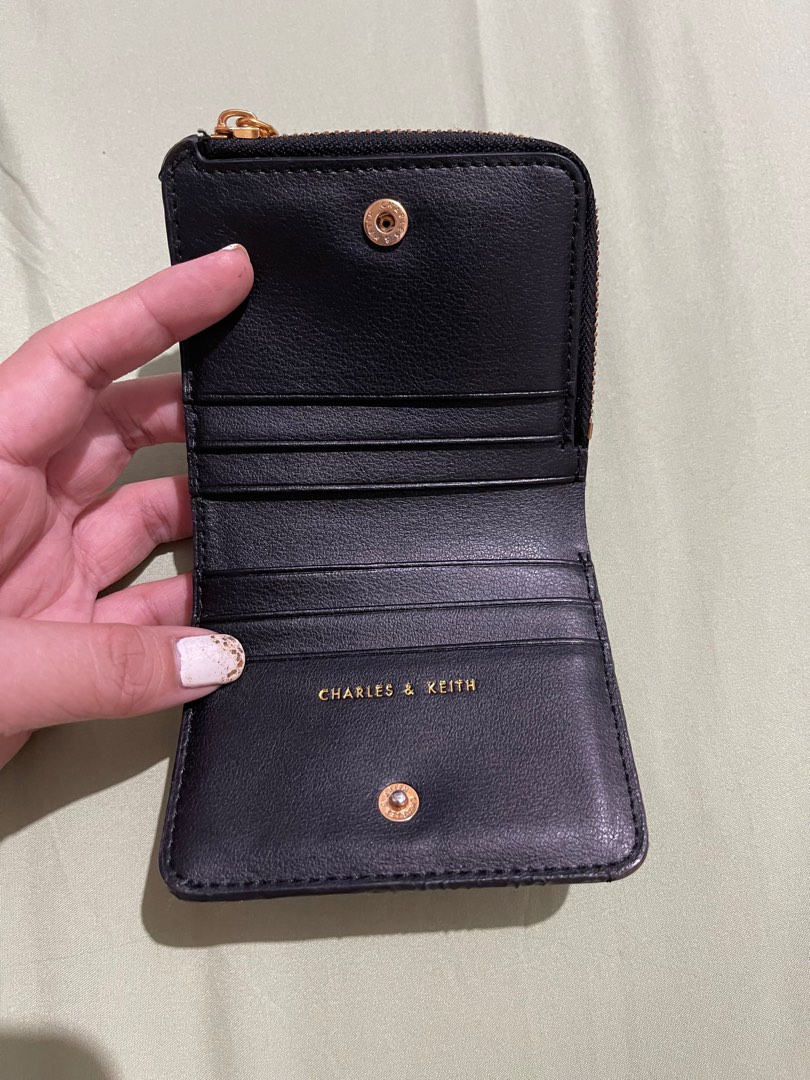 Charles and keith wallet bifold, Women's Fashion, Bags & Wallets ...