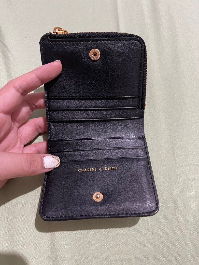 Charles and keith wallet bifold, Women's Fashion, Bags & Wallets ...