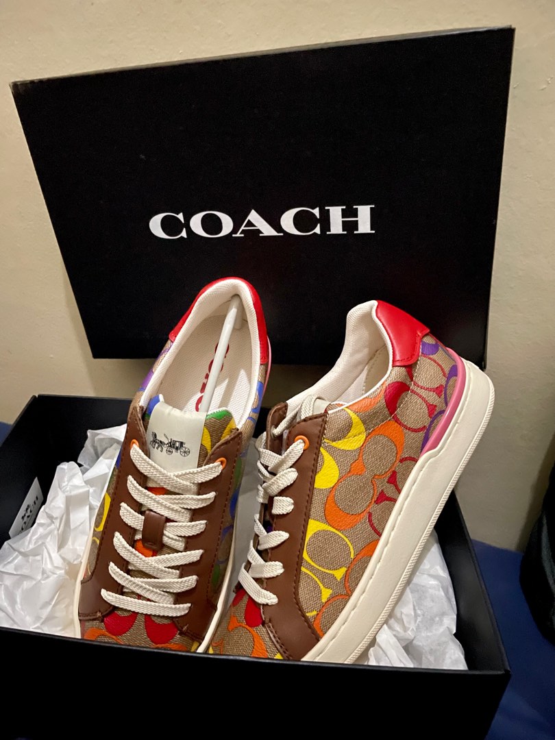 Coach Clip Low Top, Women's Fashion, Footwear, Sneakers on Carousell