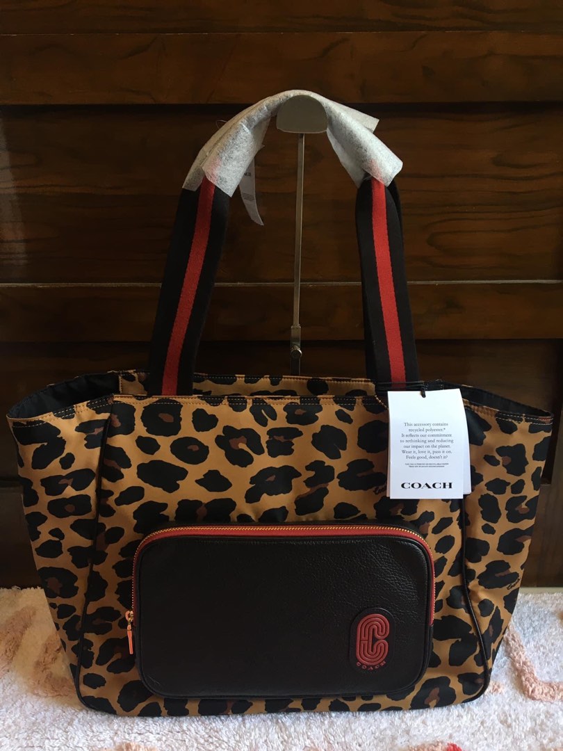 Coach Leopard, Women's Fashion, Bags & Wallets, Tote Bags on Carousell