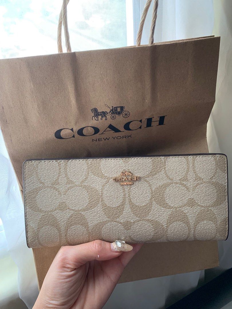 Coach long wallet, Women's Fashion, Bags & Wallets, Purses & Pouches on ...