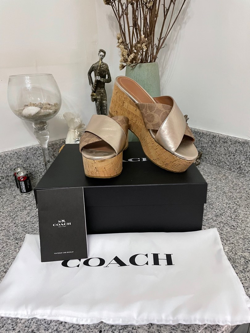 Coach Sandals, Women's Fashion, Footwear, Sandals on Carousell