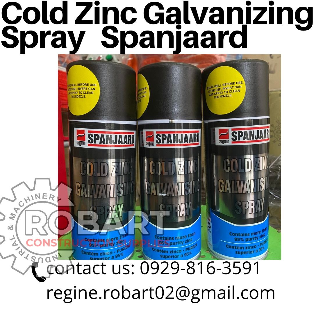 Cold Zinc Galvanizing Spray Brand: Spanjaard, Commercial & Industrial ...