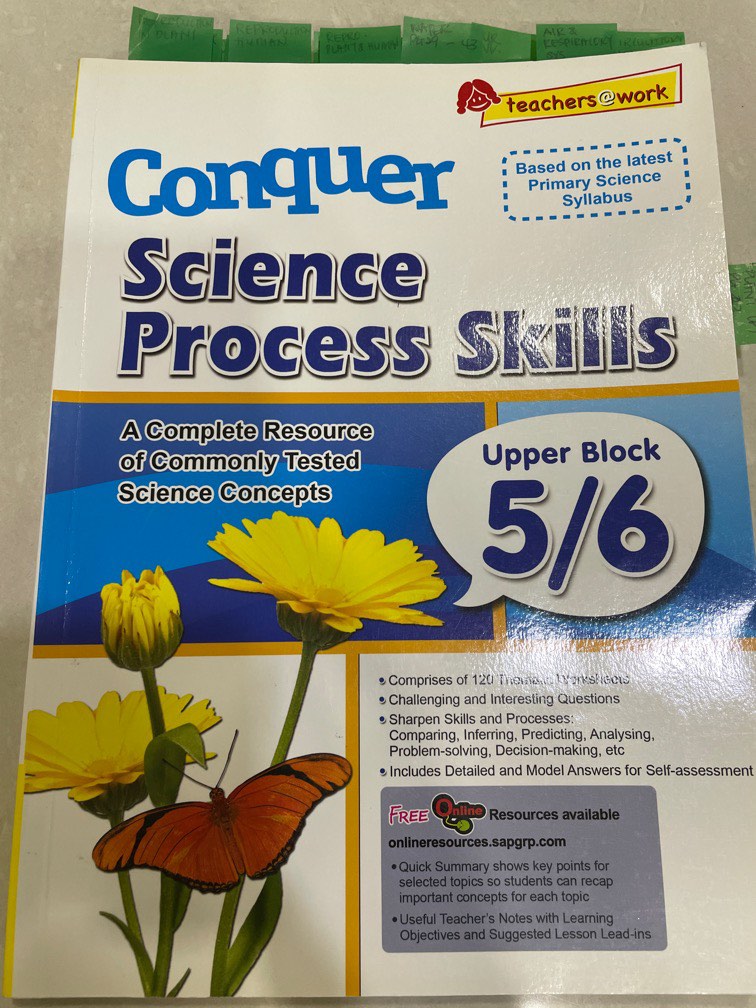 Conquer Science Process Skills Upper Block, Hobbies & Toys, Books ...