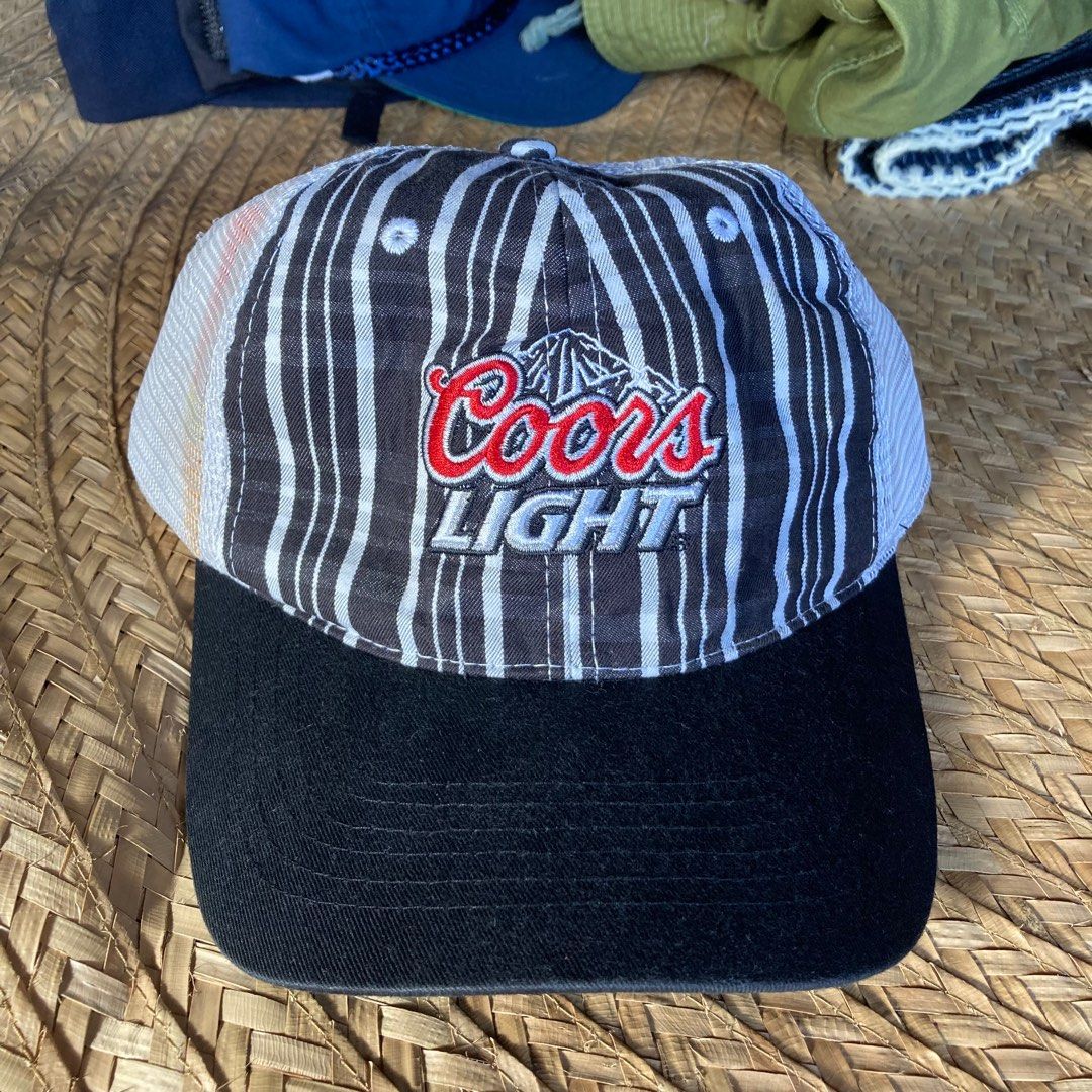 Coors light trucker hat by quagmire golf, Men's Fashion, Watches ...