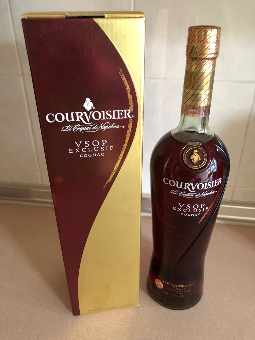Courvoisier VSOP Exclusif Cognac, Food & Drinks, Alcoholic Beverages on Carousell