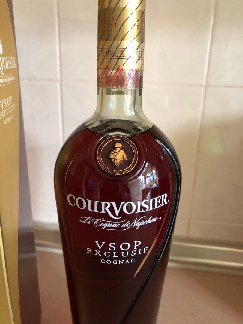 Courvoisier VSOP Exclusif Cognac, Food & Drinks, Alcoholic Beverages on Carousell