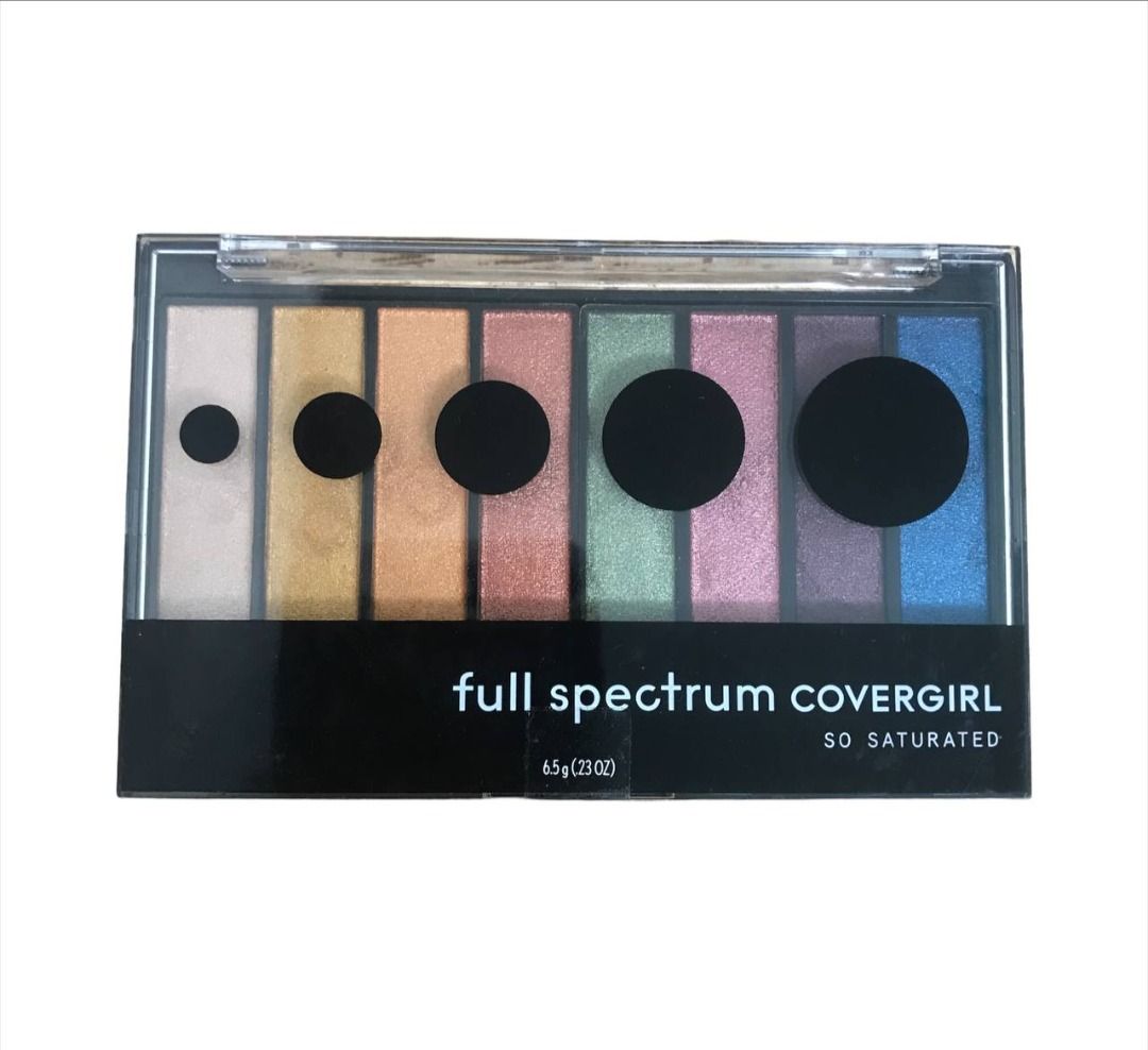 Covergirl Full Spectrum So Saturated Eyeshadow Palette - FS115 Zodiac 6 ...