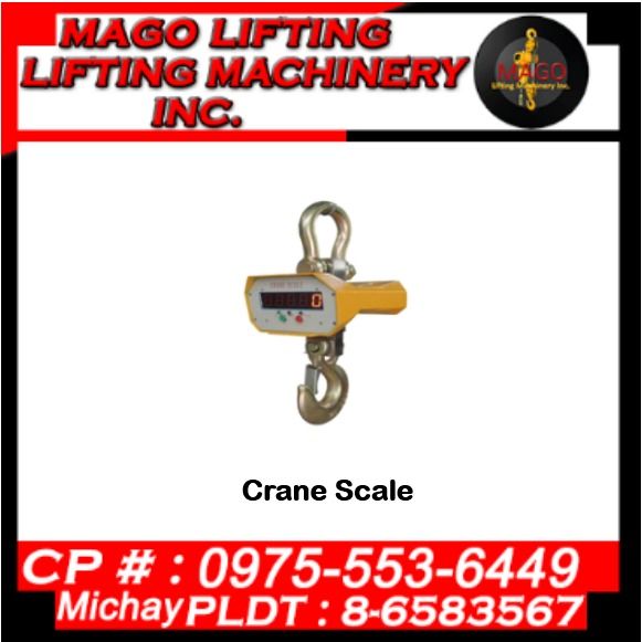 Crane Scale 2Tons, Commercial & Industrial, Construction Tools ...