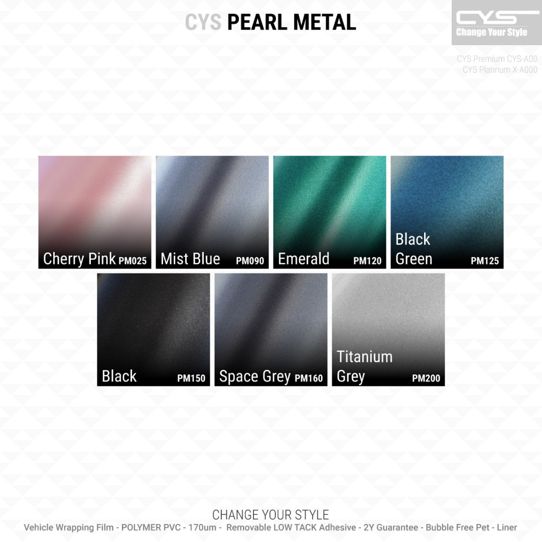 CYS Pearl Metal Platinum/Premium Series Professional Grade High Quality ...