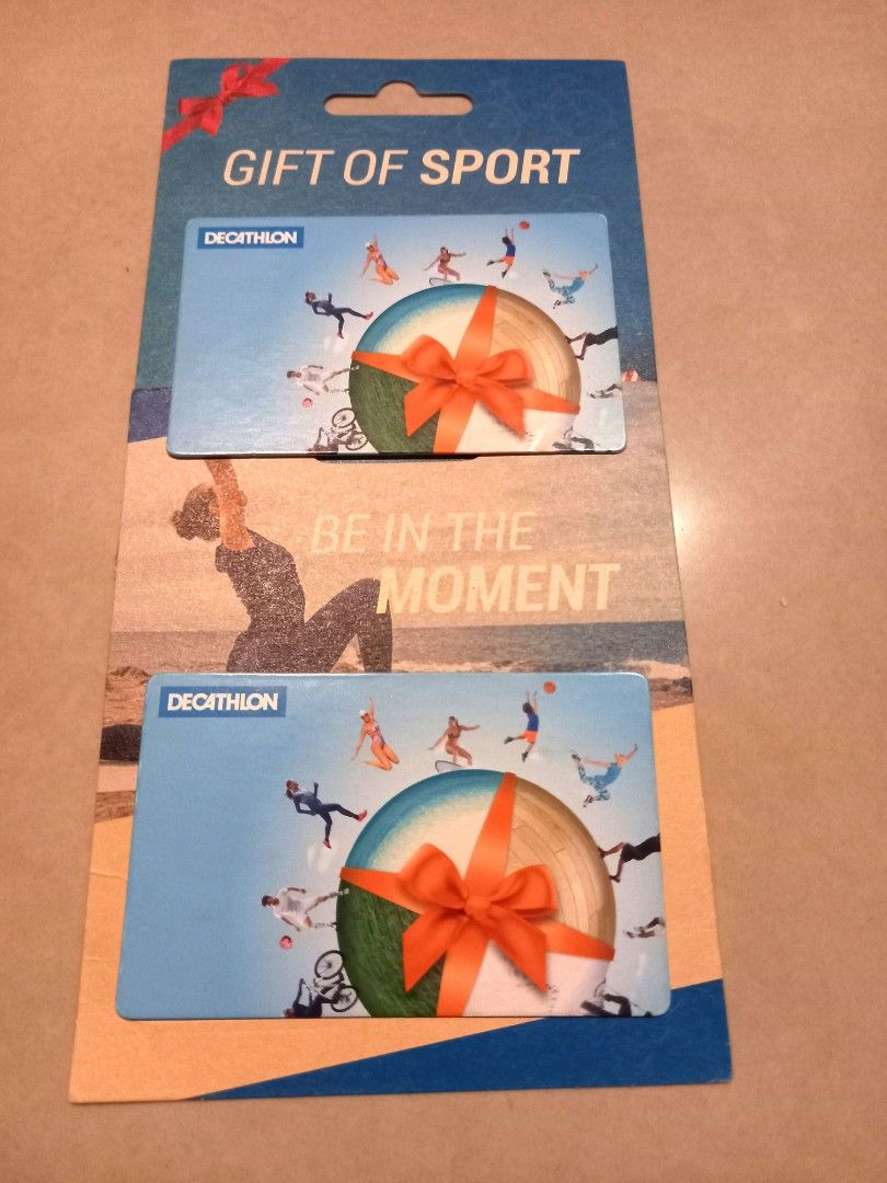 Decathlon cash card ($260), Tickets & Vouchers, Store Credits on Carousell