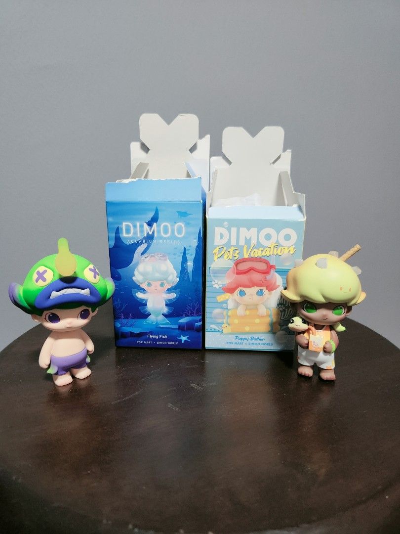 Dimoo Aquarium - Anglerfish & Dimoo Pets Vacation - Ice Lemon Tea ...