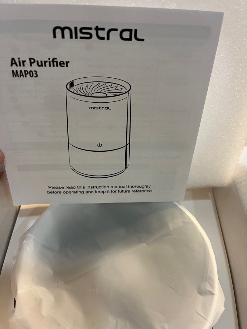 Disney Mayer MAP03 Air purifier, TV & Home Appliances, Air Purifiers ...