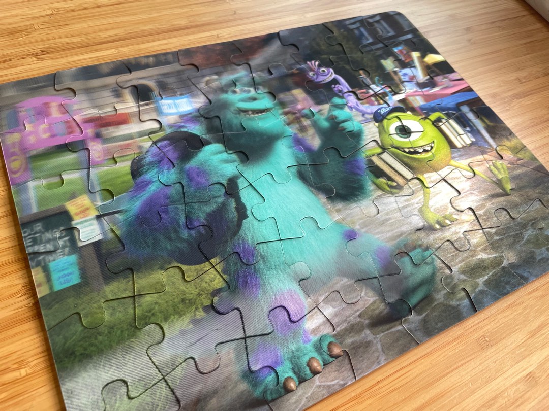 Disney Pixar Monsters Inc Puzzle (48 piece), Hobbies & Toys, Toys ...