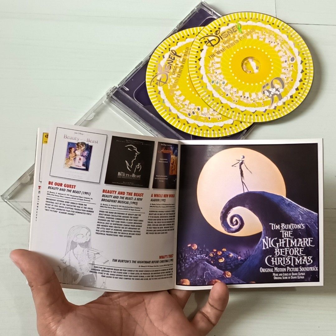 DISNEYLAND STUFF SET : 2-CD 50 SONGS CELEBRATING 50 YEARS OF WALT ...