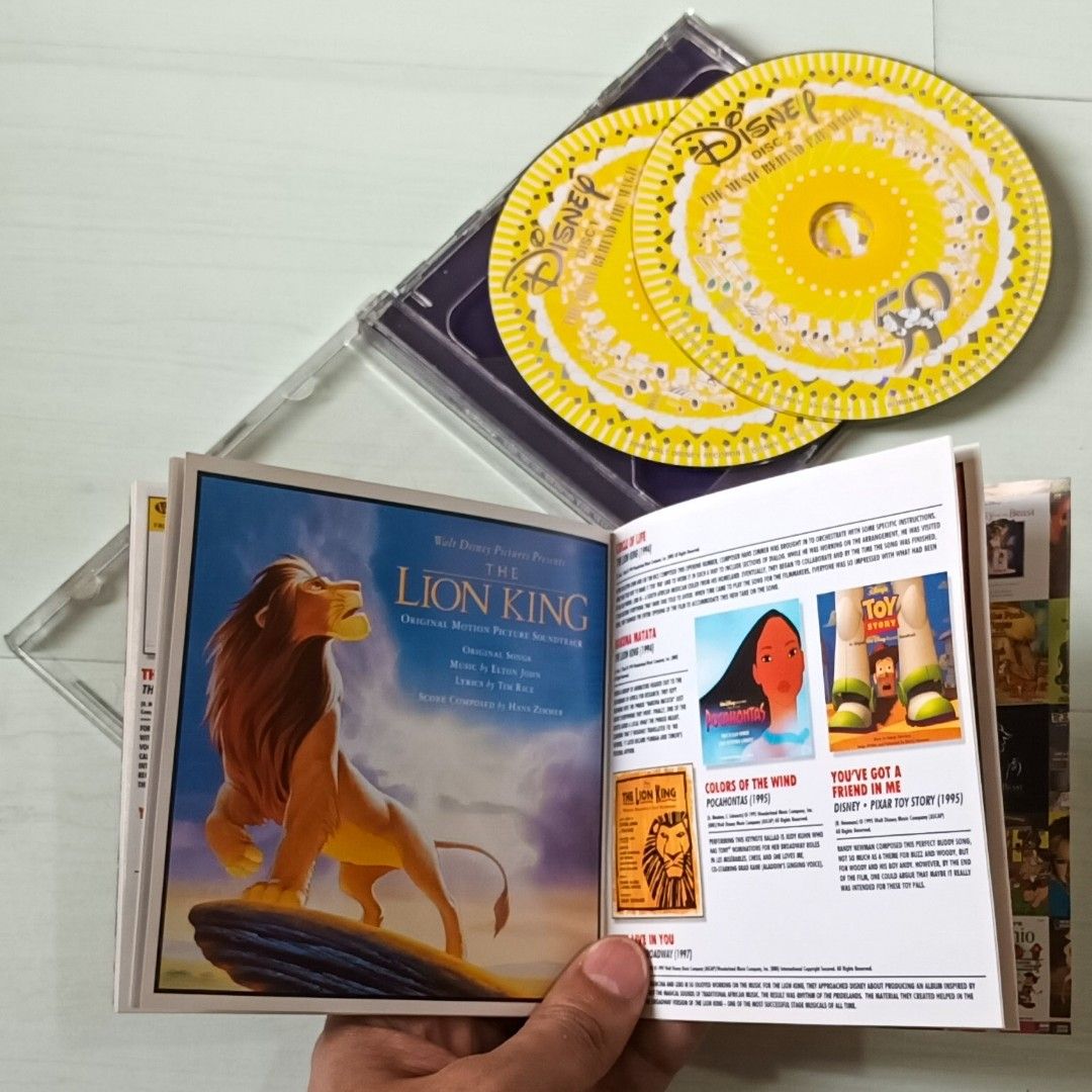 DISNEYLAND STUFF SET : 2-CD 50 SONGS CELEBRATING 50 YEARS OF WALT ...