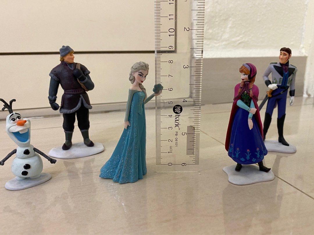 Disneystore Frozen Elsa Figurines - Cake Toppers, Hobbies & Toys, Toys & Games on Carousell