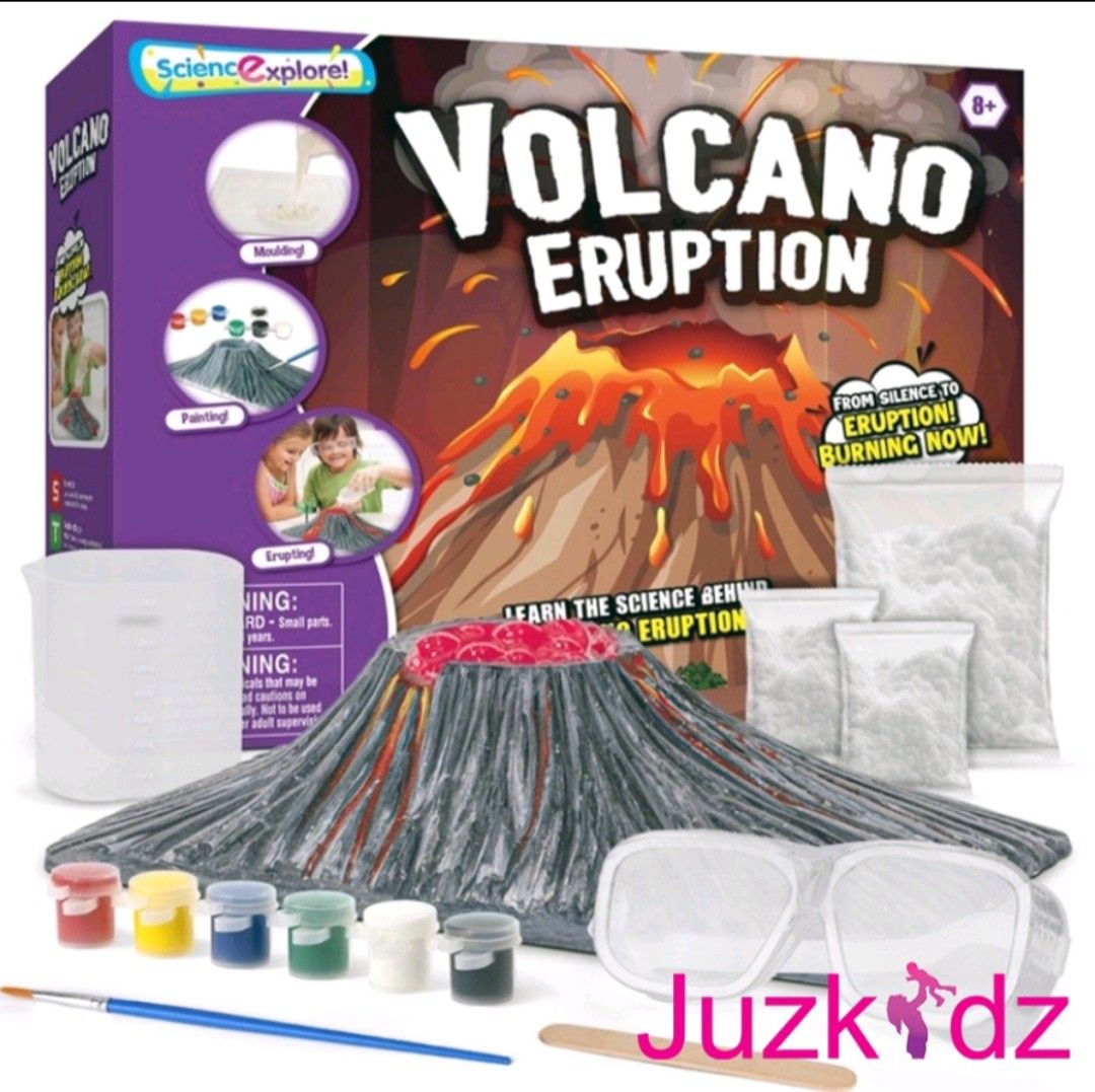 DIY Volcano Eruption set for Kids, Hobbies & Toys, Toys & Games on ...