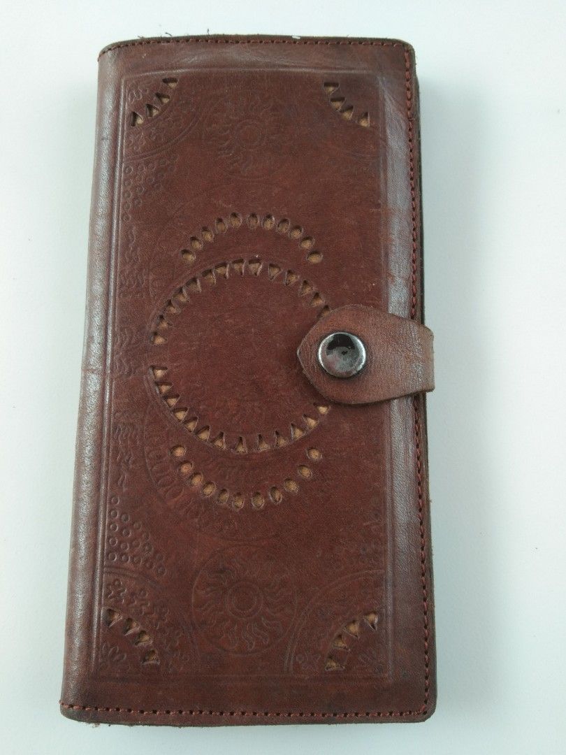 Dompet Kulit Tipis Bermotif, Fesyen Pria, Tas & Dompet , Dompet di ...