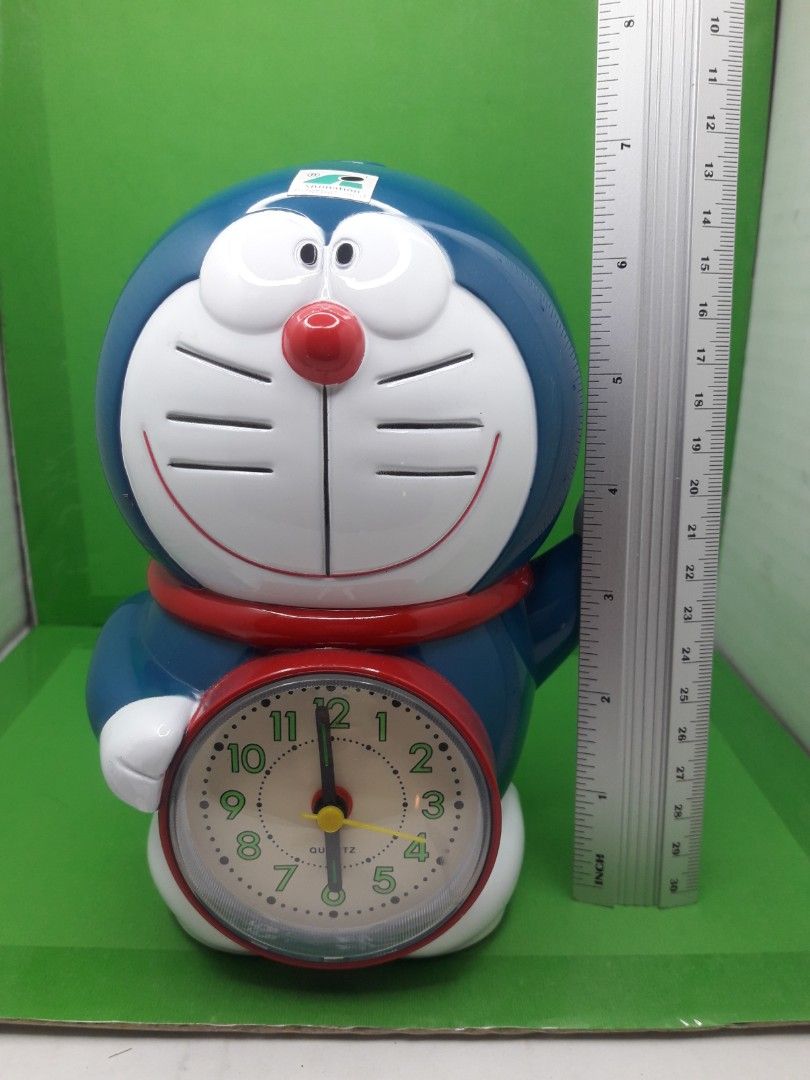 Doraemon Clock 6.5inches height Animation International, Hobbies & Toys ...
