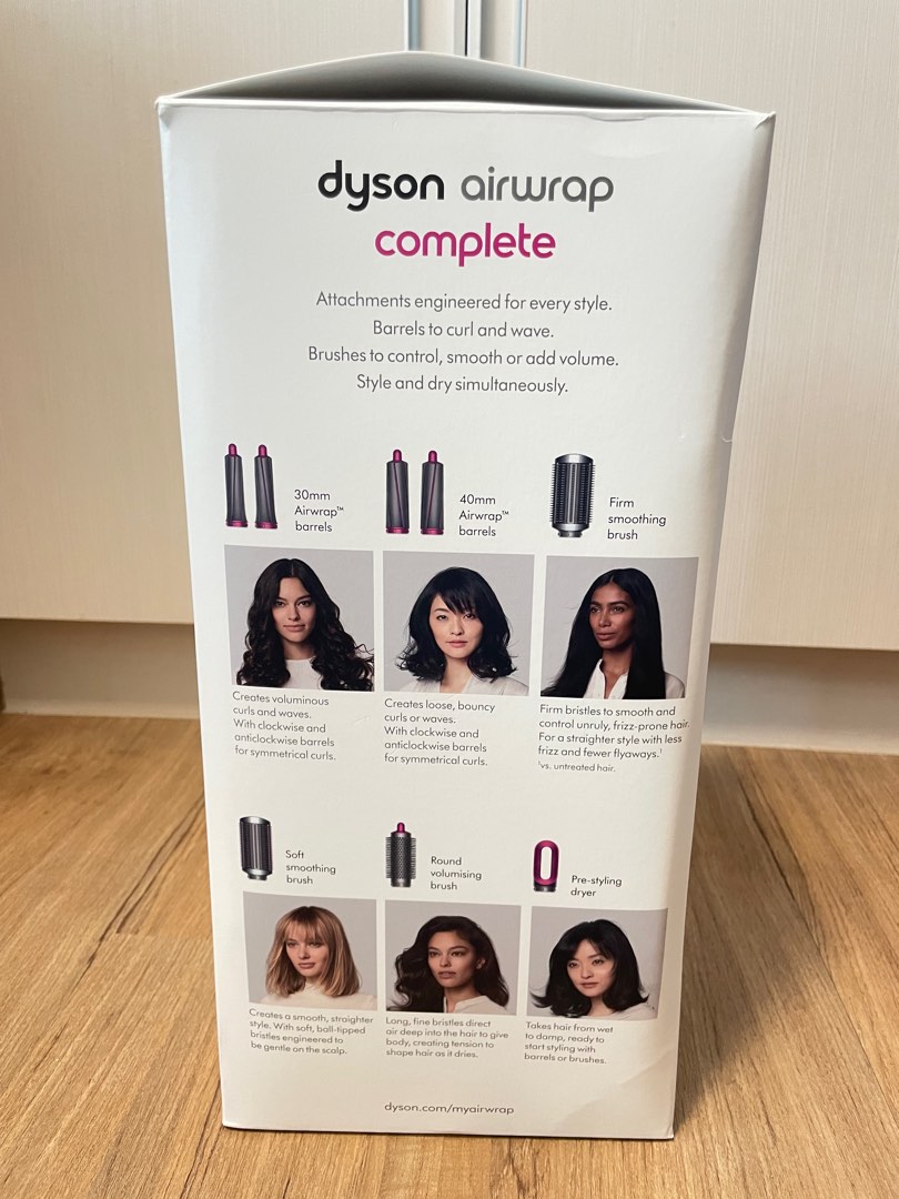 DYSON AIR WRAP PINK, Beauty & Personal Care, Hair on Carousell
