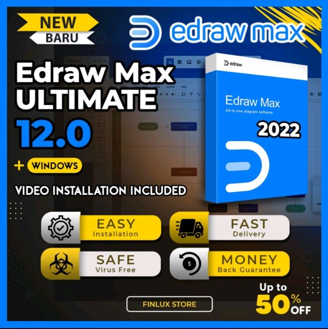 Edraw Max v12.0 Latest 2022, Computers & Tech, Parts & Accessories ...