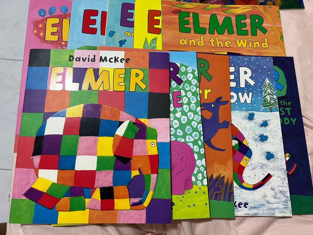 Elmer the Elephant by David McKee, Hobbies & Toys, Books & Magazines ...
