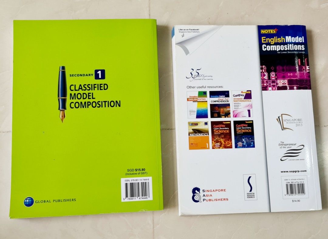 English Model Compositions for Lower Secondary Levels (SAP Ed ...