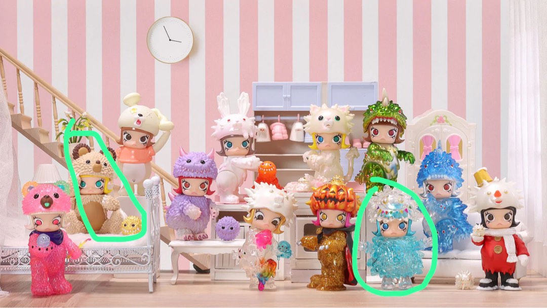 Erosion Molly series Muckey and ice liquid molly, Hobbies & Toys, Toys ...