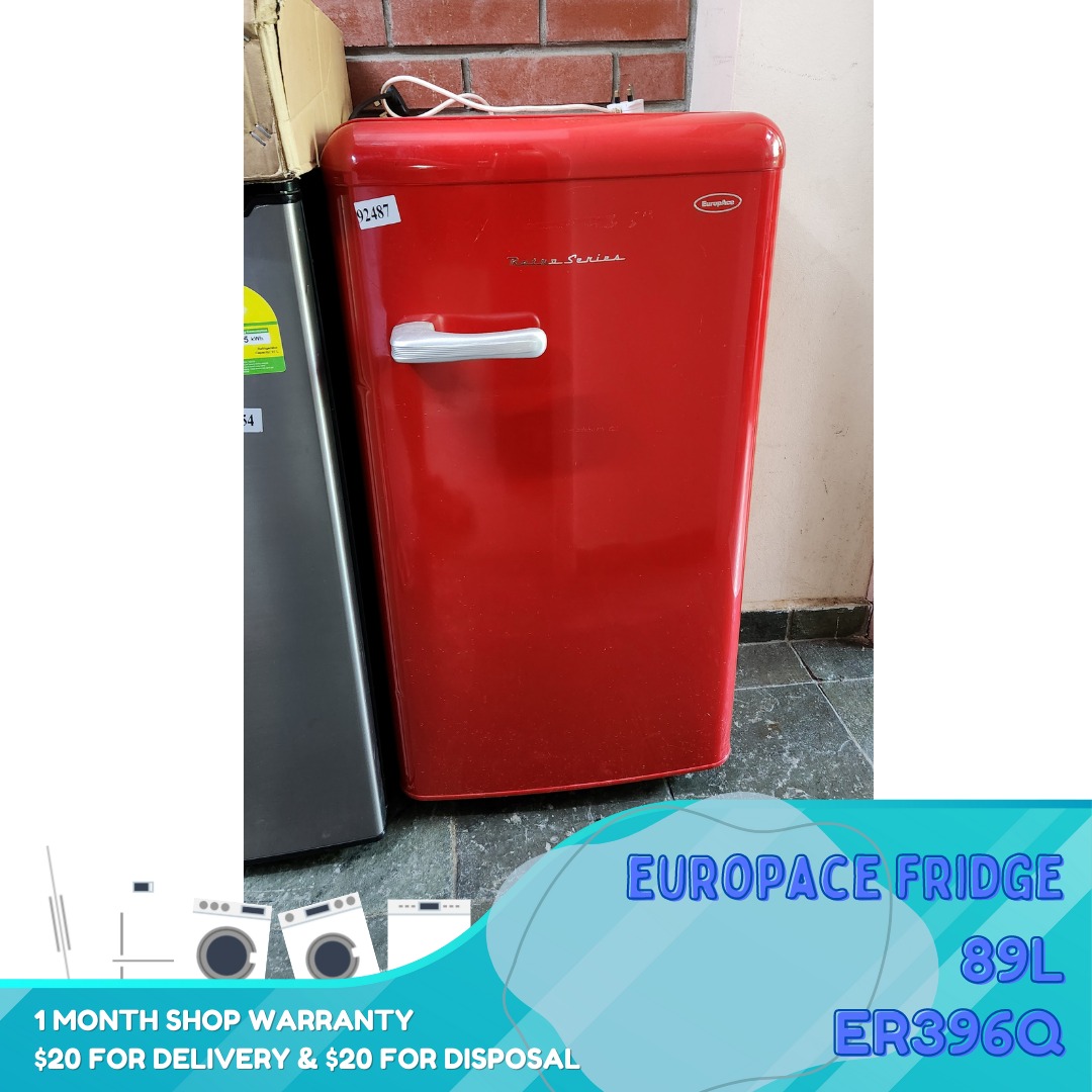 EUROPACE Mini Fridge 89L ER396Q, TV & Home Appliances, Kitchen ...