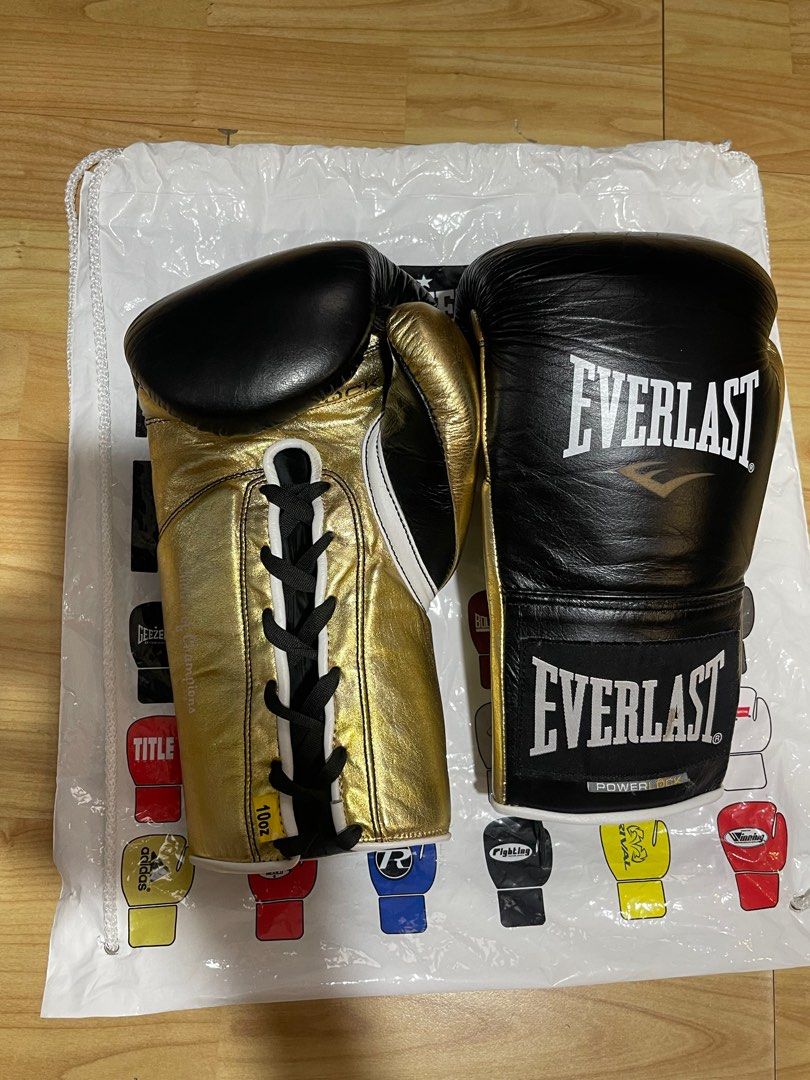 Everlast Powerlock Pro fight Gloves, Sports Equipment, Other Sports ...