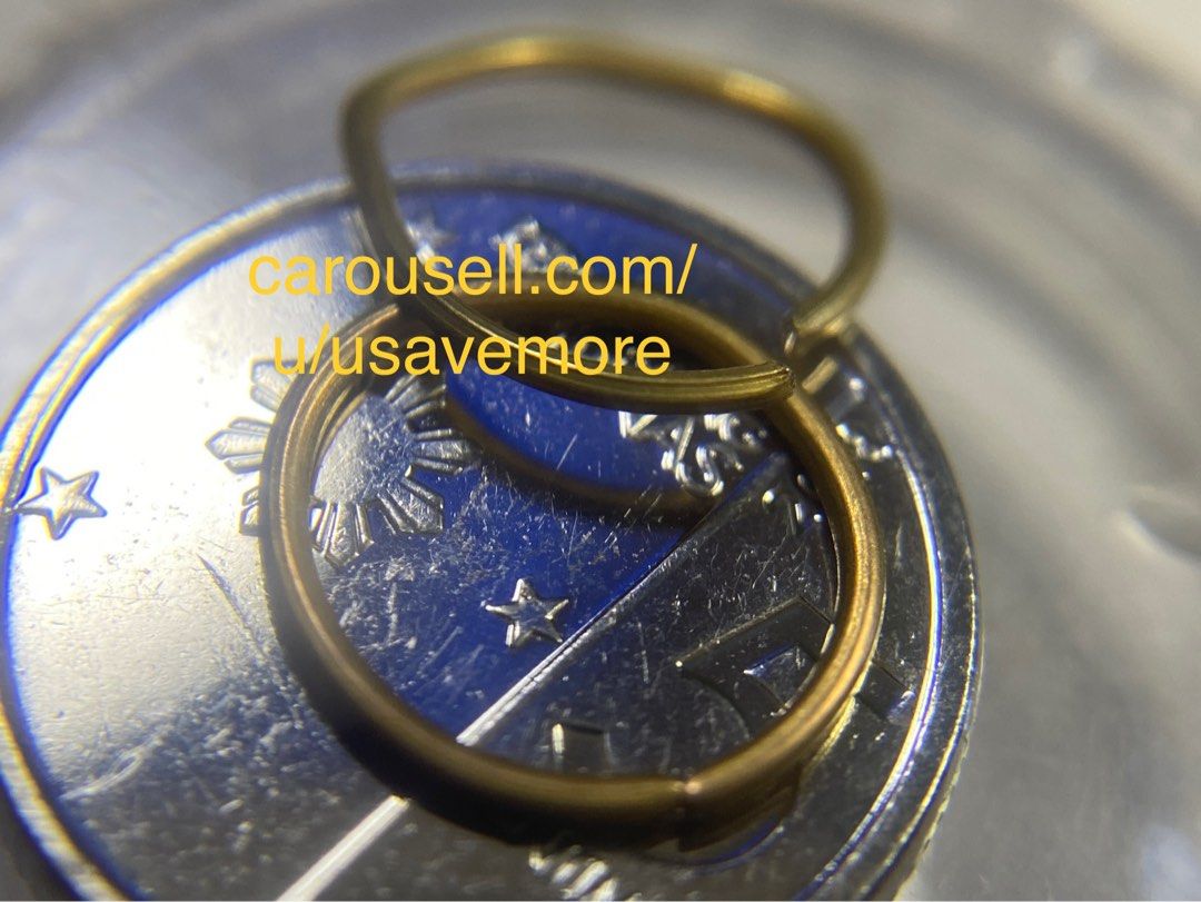 Excavated Gold Barter Rings Ancient Philippines 2pcs, Hobbies & Toys ...