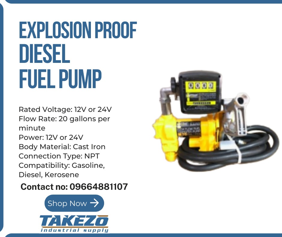Explosion Proof Diesel Fuel Pump, Commercial & Industrial, Construction ...