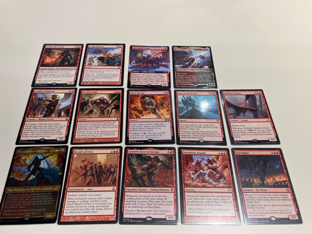 Extra attacks mtg magic the gathering, Hobbies & Toys, Toys & Games on ...