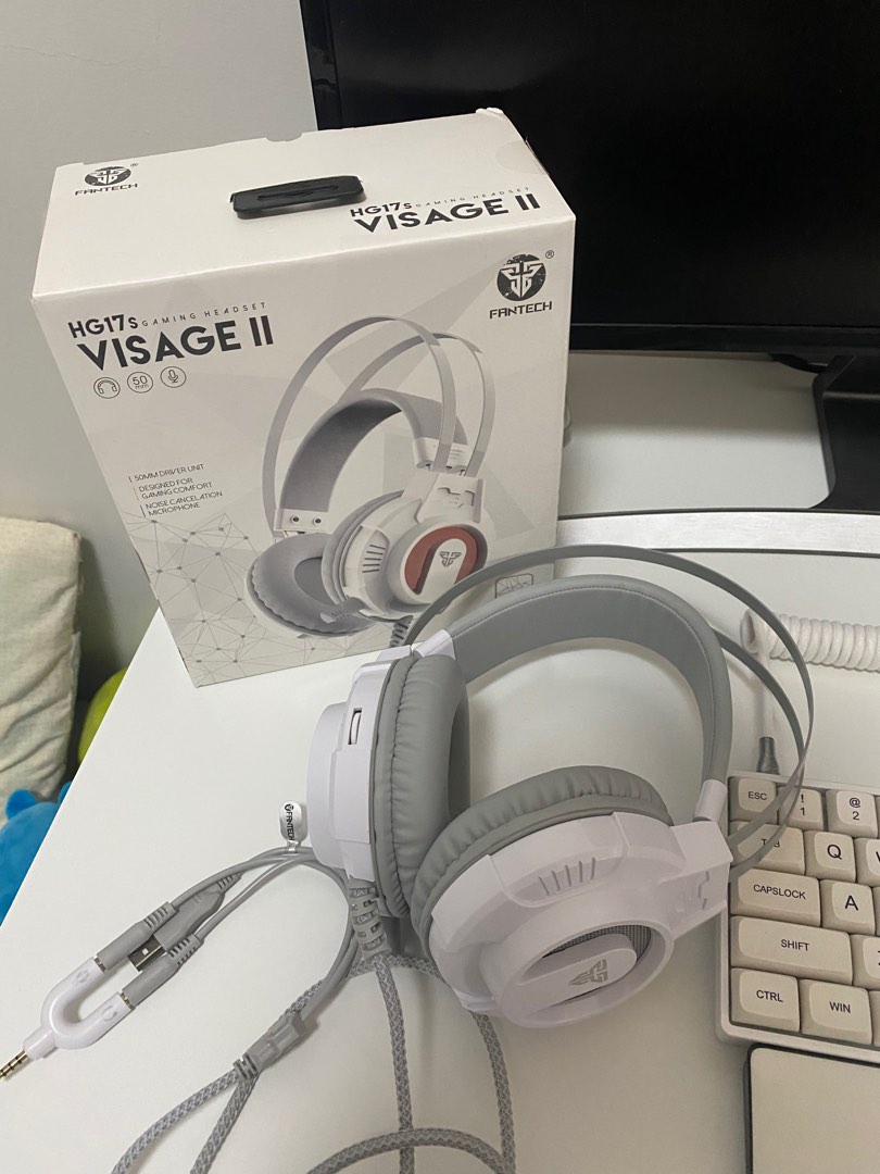 Fantech gaming headset visage 2, Audio, Headphones & Headsets on Carousell