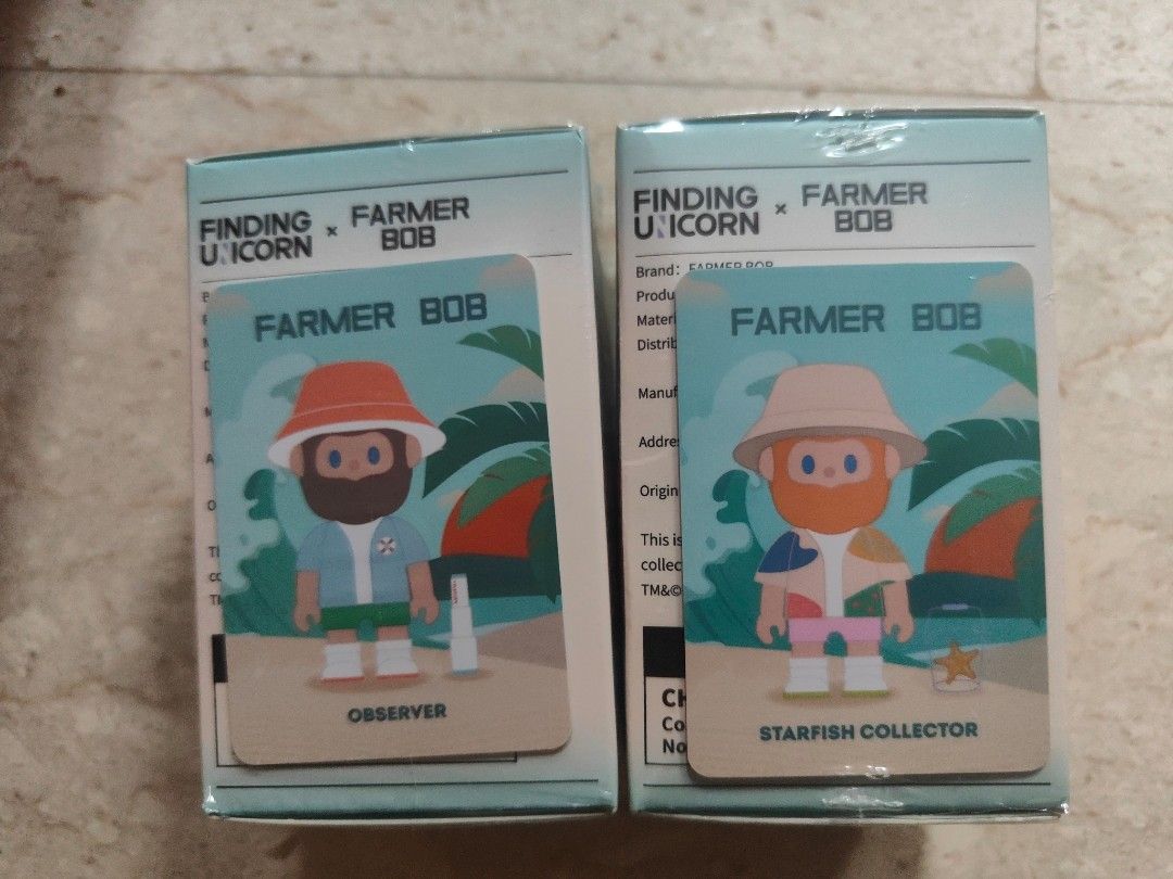 Farmer bob island series 5 Observer & starfish collector, Hobbies ...