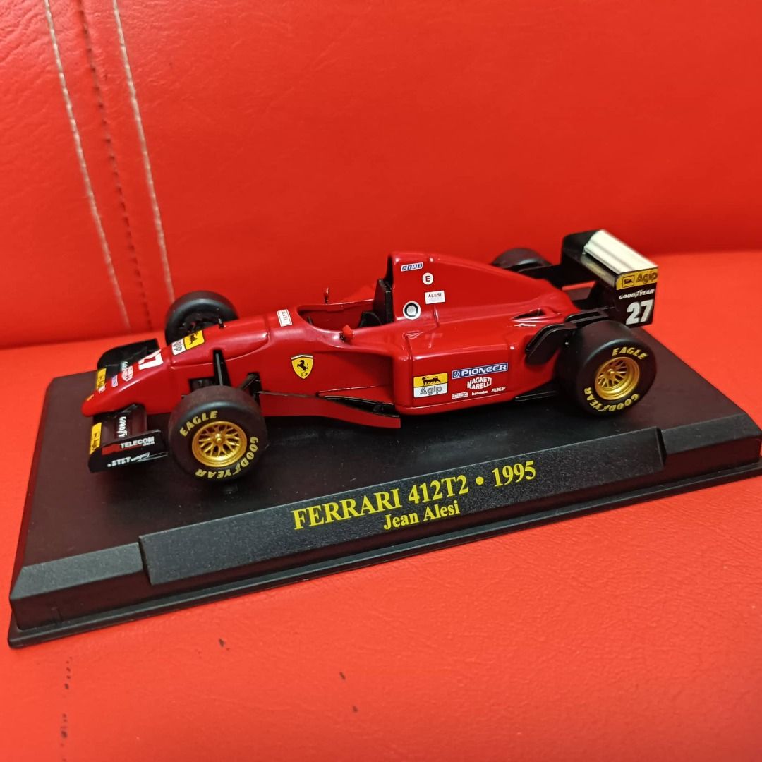 FERRARI 412 T2-1995 JEAN ALESI #27, Hobbies & Toys, Toys & Games on ...