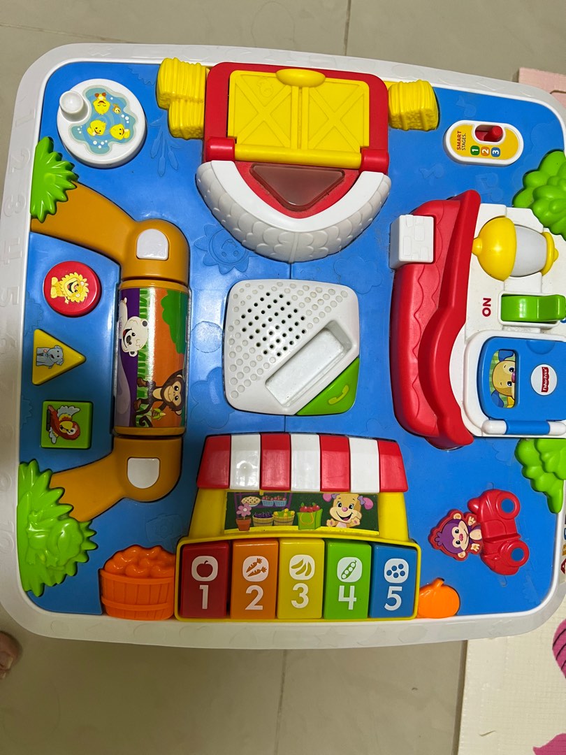 Fisher-Price Laugh & Learn Around the Town Learning Table, Babies ...