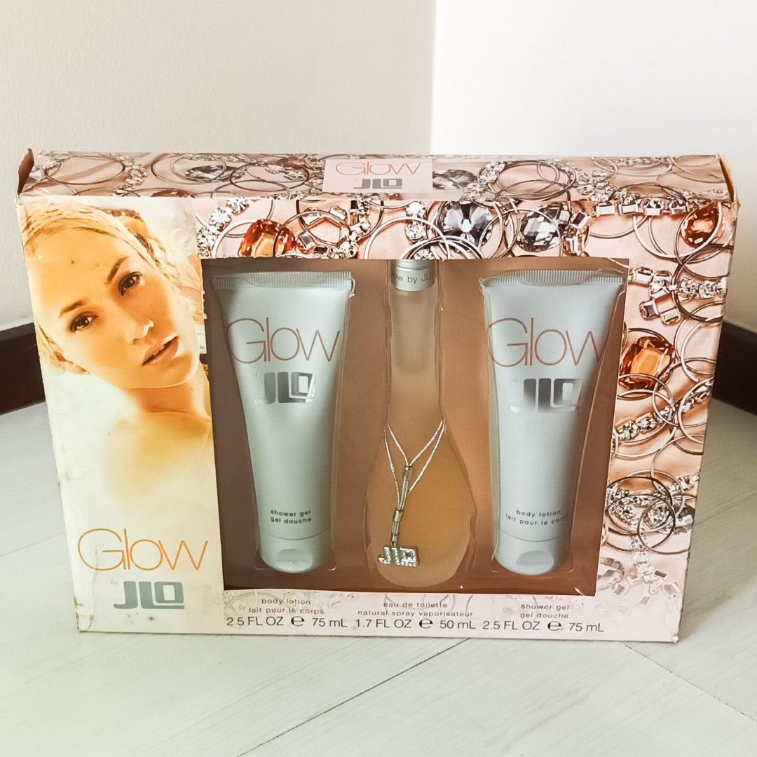 FOR COLLECTION ONLY: GLOW BY JLO BOX SET | JENNIFER LOPEZ BLING LOGO ...