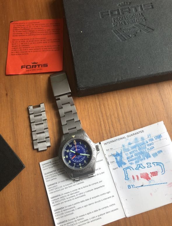 Fortis Cosmonaut GMT, Luxury, Watches on Carousell