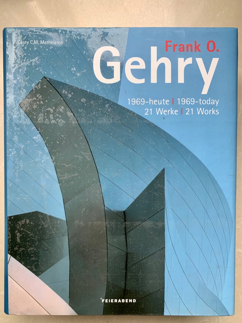 Frank O. Gehry 1969-today, 興趣及遊戲, 書本 & 文具, 小說 & 故事書 - Carousell