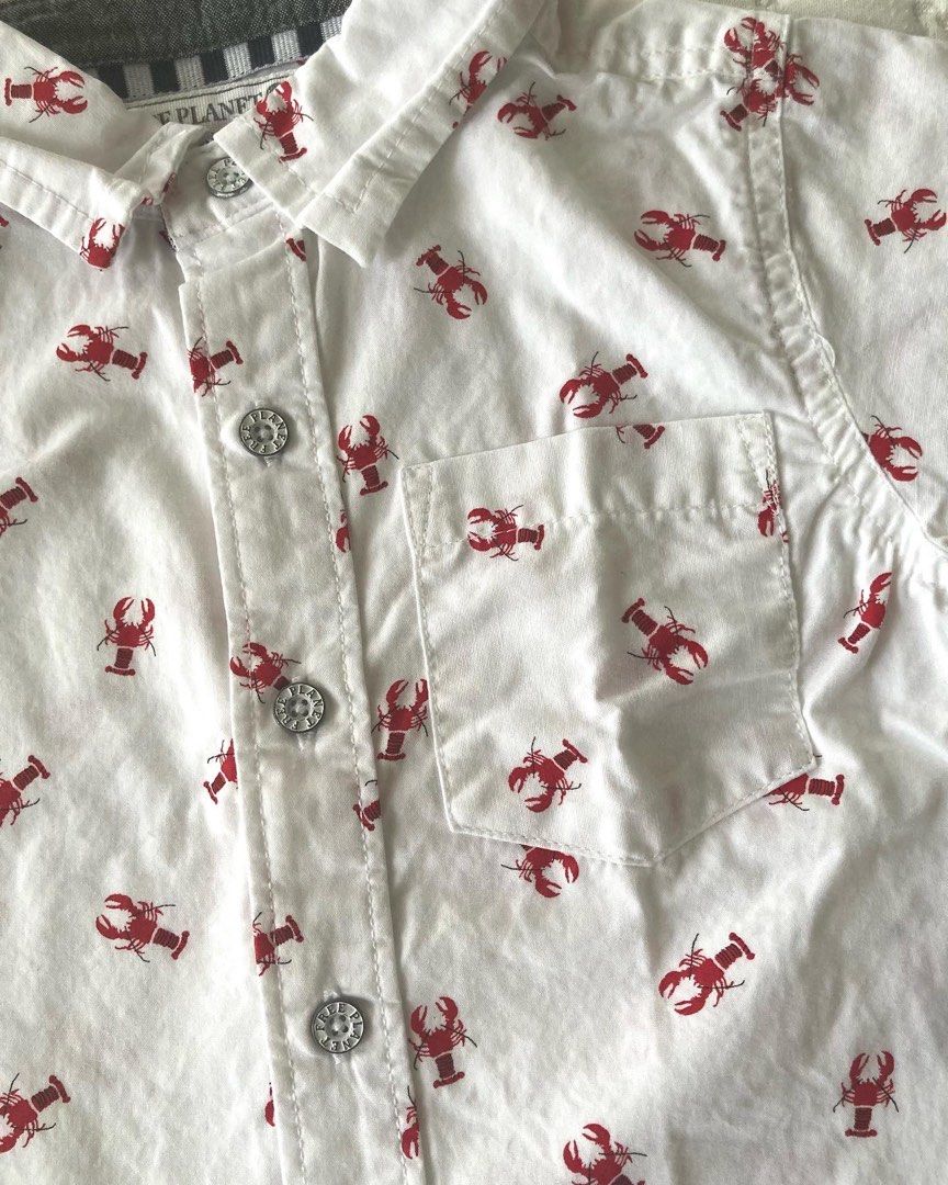 Free Planet Lobster Polo, Babies & Kids, Babies & Kids Fashion on Carousell