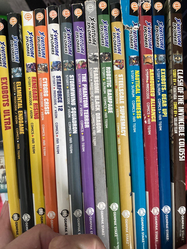 Full set of Xventure Xplorers Exobot Ultra Series, Hobbies & Toys ...